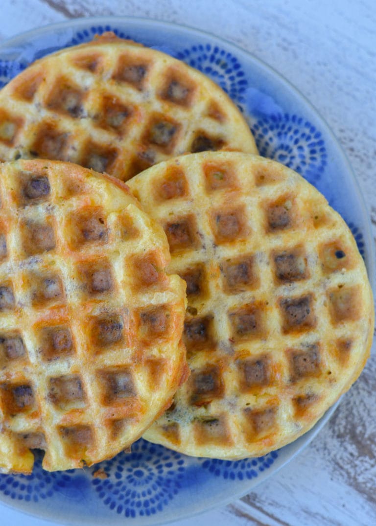 Sausage Jalapeno Chaffles - The Best Keto Recipes