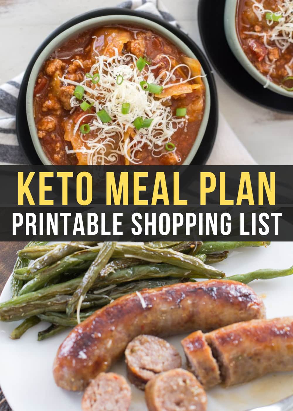 Easy Keto Meal Plan with Printable Grocery List (Week 21) - The Best ...