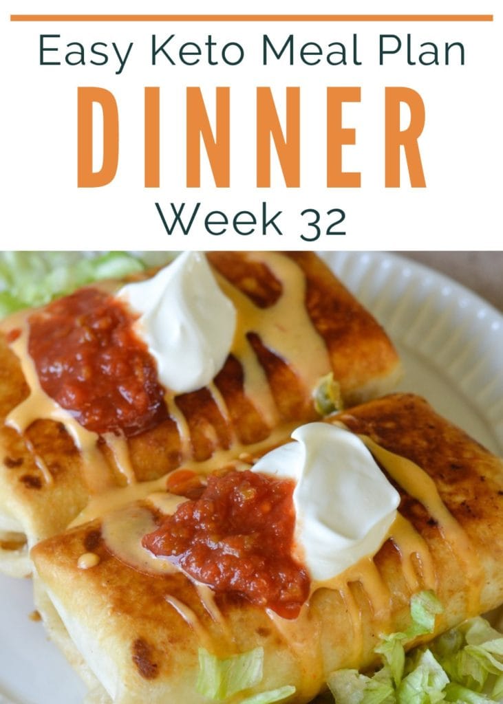 Easy Keto Meal Plan with Printable Grocery List (Week 32) - The Best ...