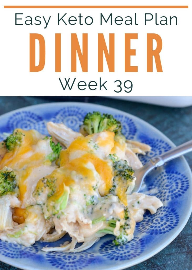 Easy Keto Meal Plan with Printable Grocery List (Week 39) - The Best ...