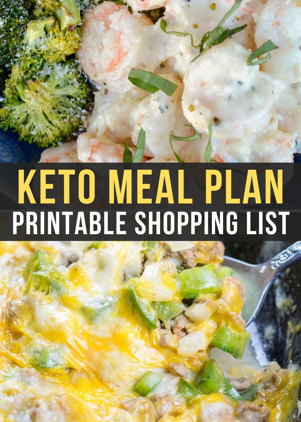 Easy Keto Meal Plan with Printable Grocery List (Week 39) - The Best ...
