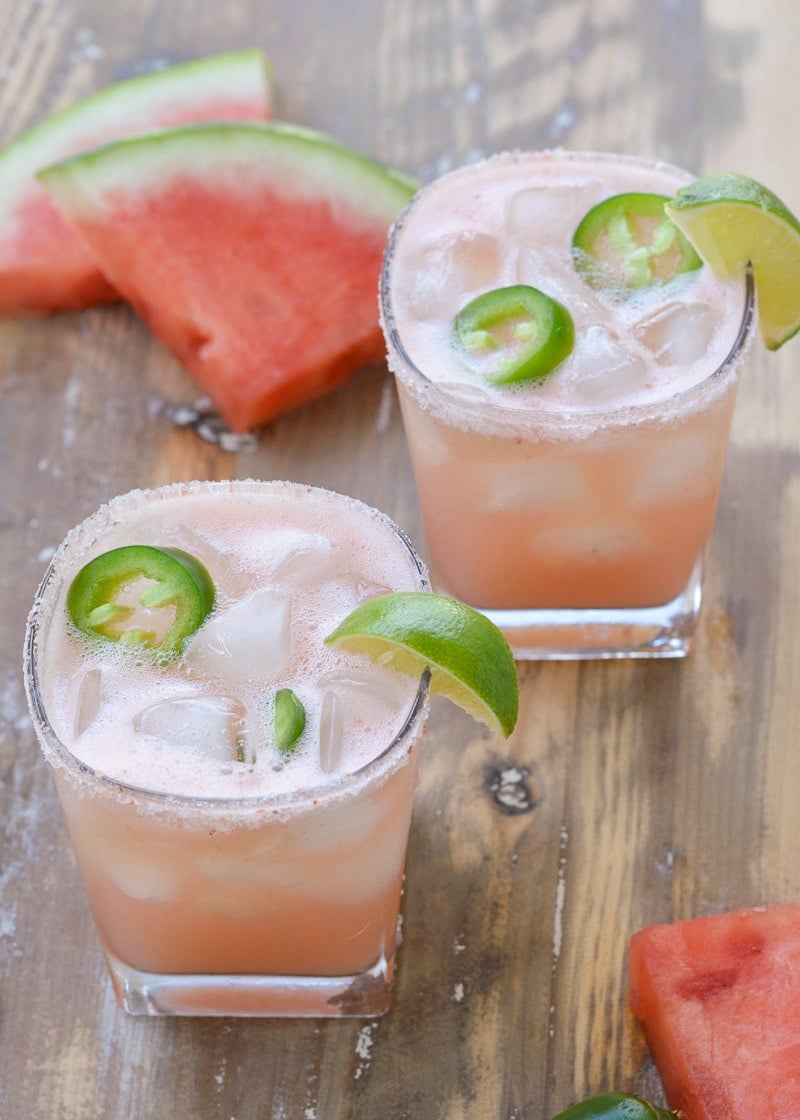 Spicy Watermelon Keto Margarita - The Best Keto Recipes