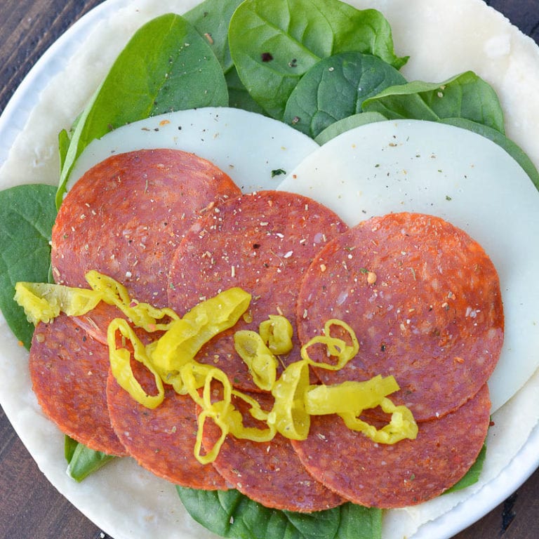 Pepperoni Cheese Wraps - The Best Keto Recipes
