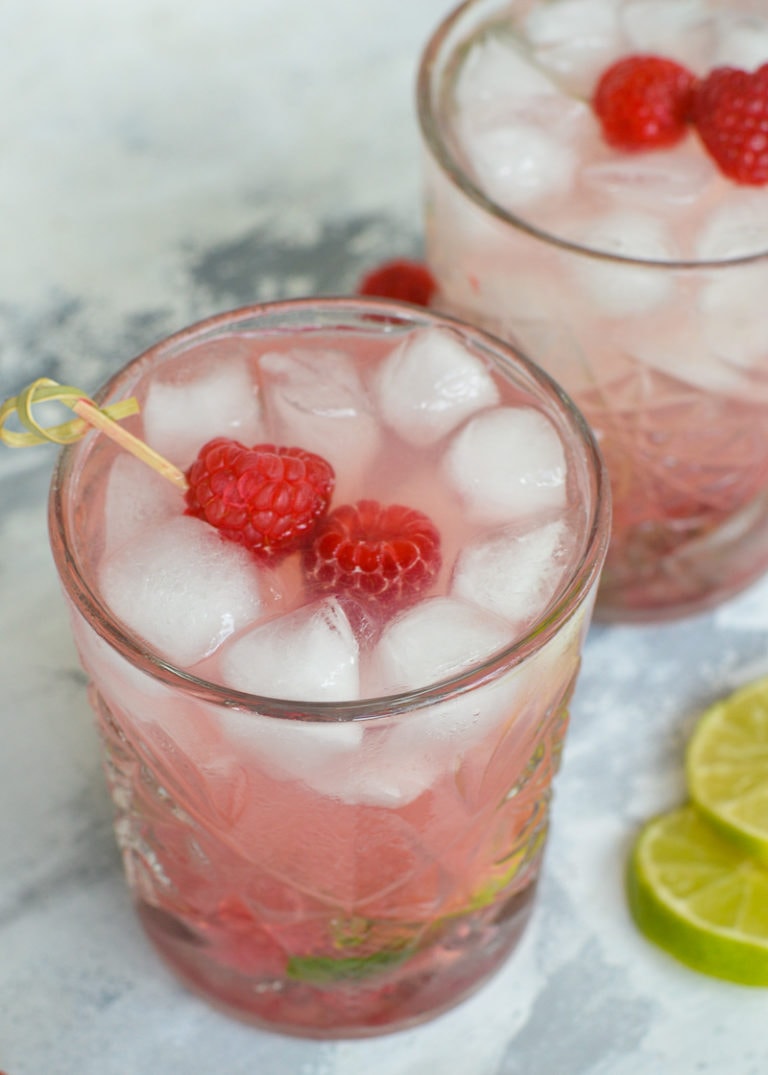 Keto Raspberry Tequila Smash - The Best Keto Recipes
