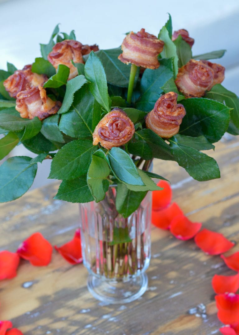 Bacon Roses (Easy Edible Gift!) - The Best Keto Recipes