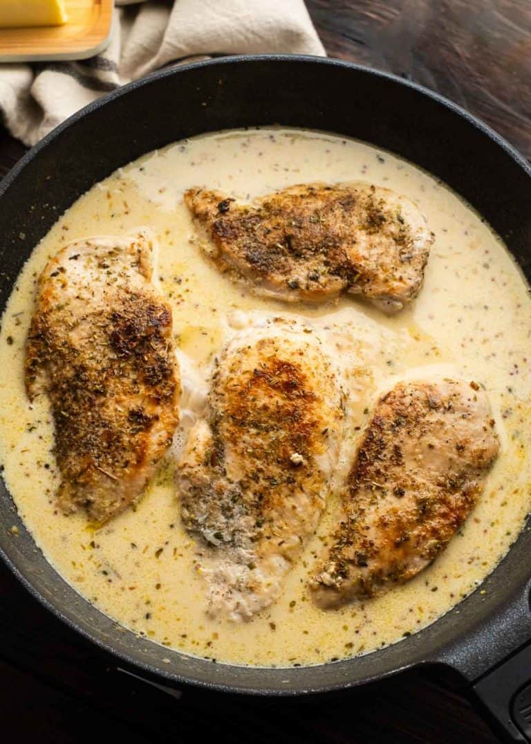 Chicken in Mustard Cream Sauce - The Best Keto Recipes