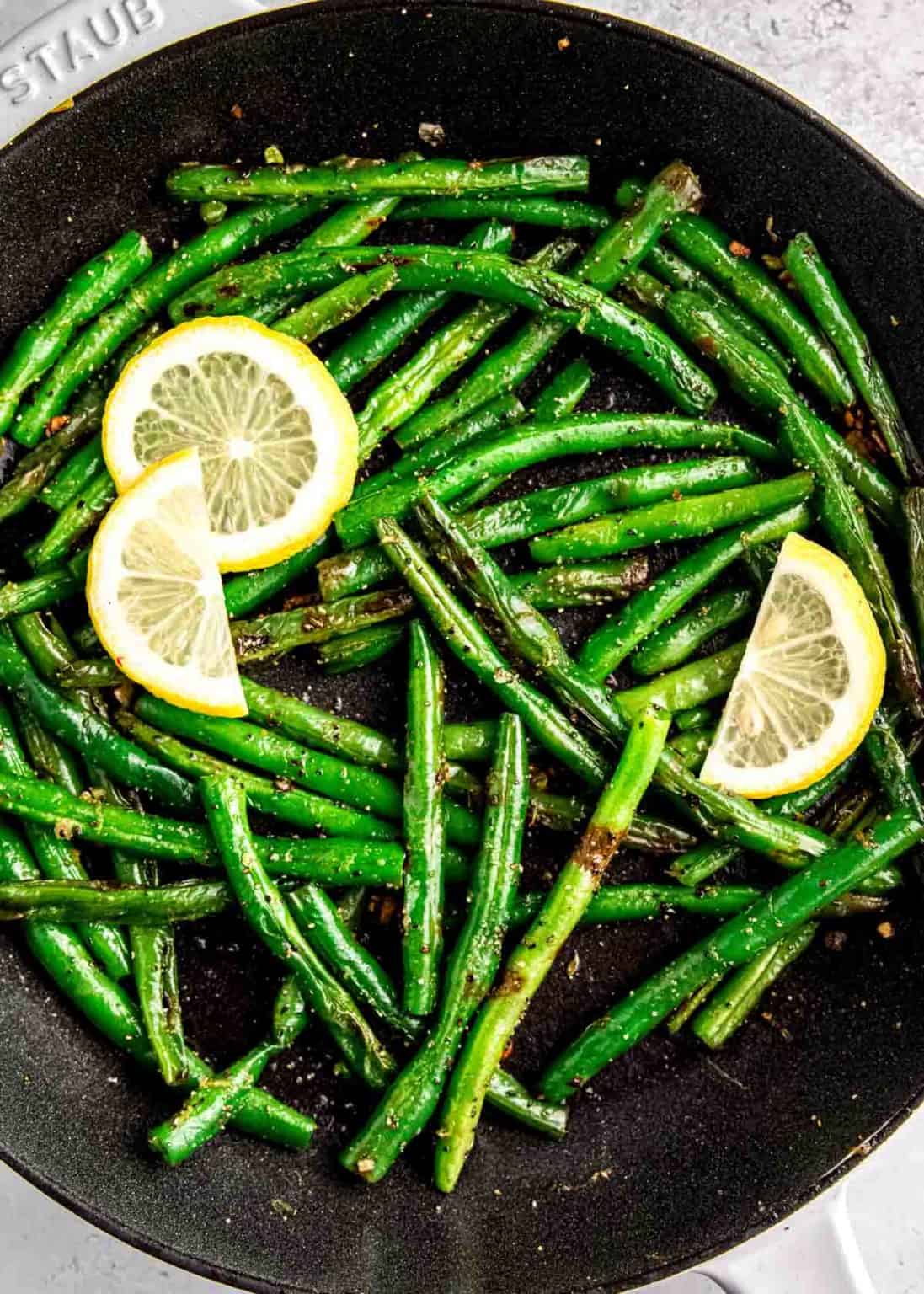 Lemon Pepper Green Beans - The Best Keto Recipes