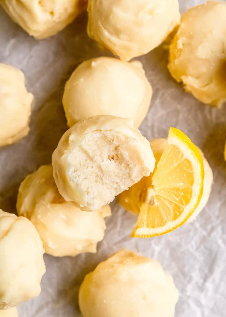Lemon Truffles - The Best Keto Recipes