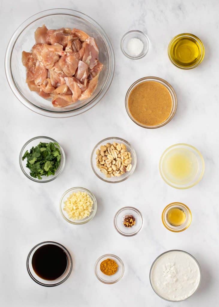 Chicken Satay with Peanut Sauce - The Best Keto Recipes