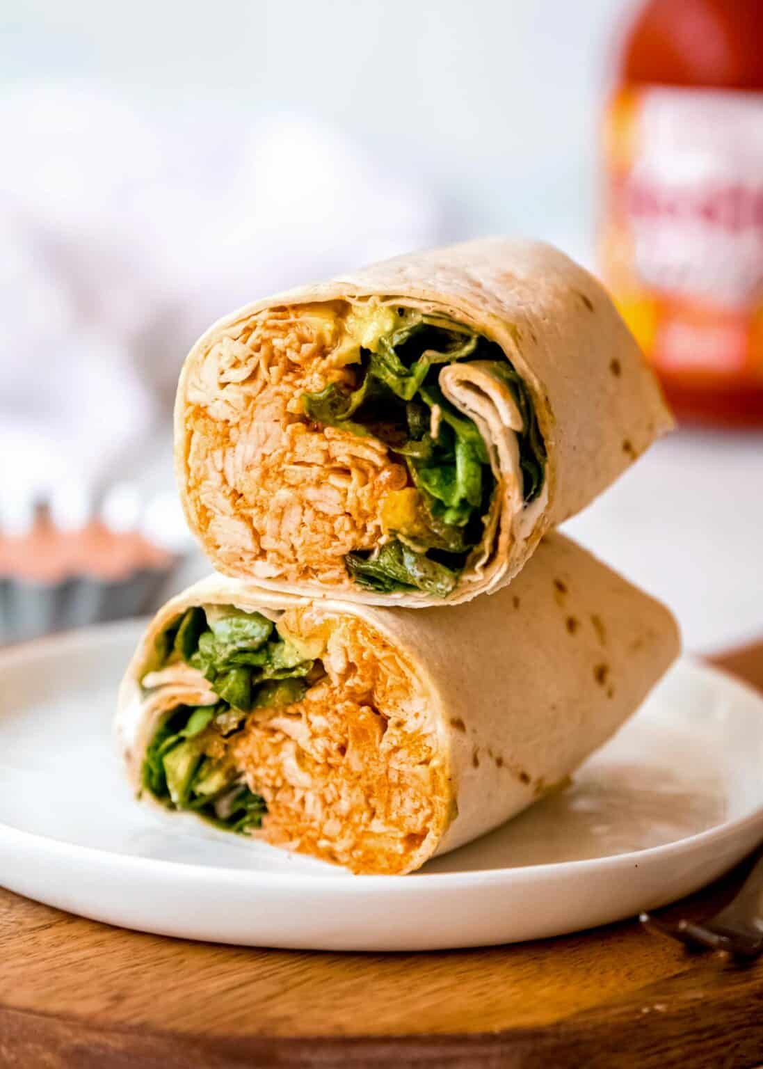 Buffalo Chicken Wrap - The Best Keto Recipes